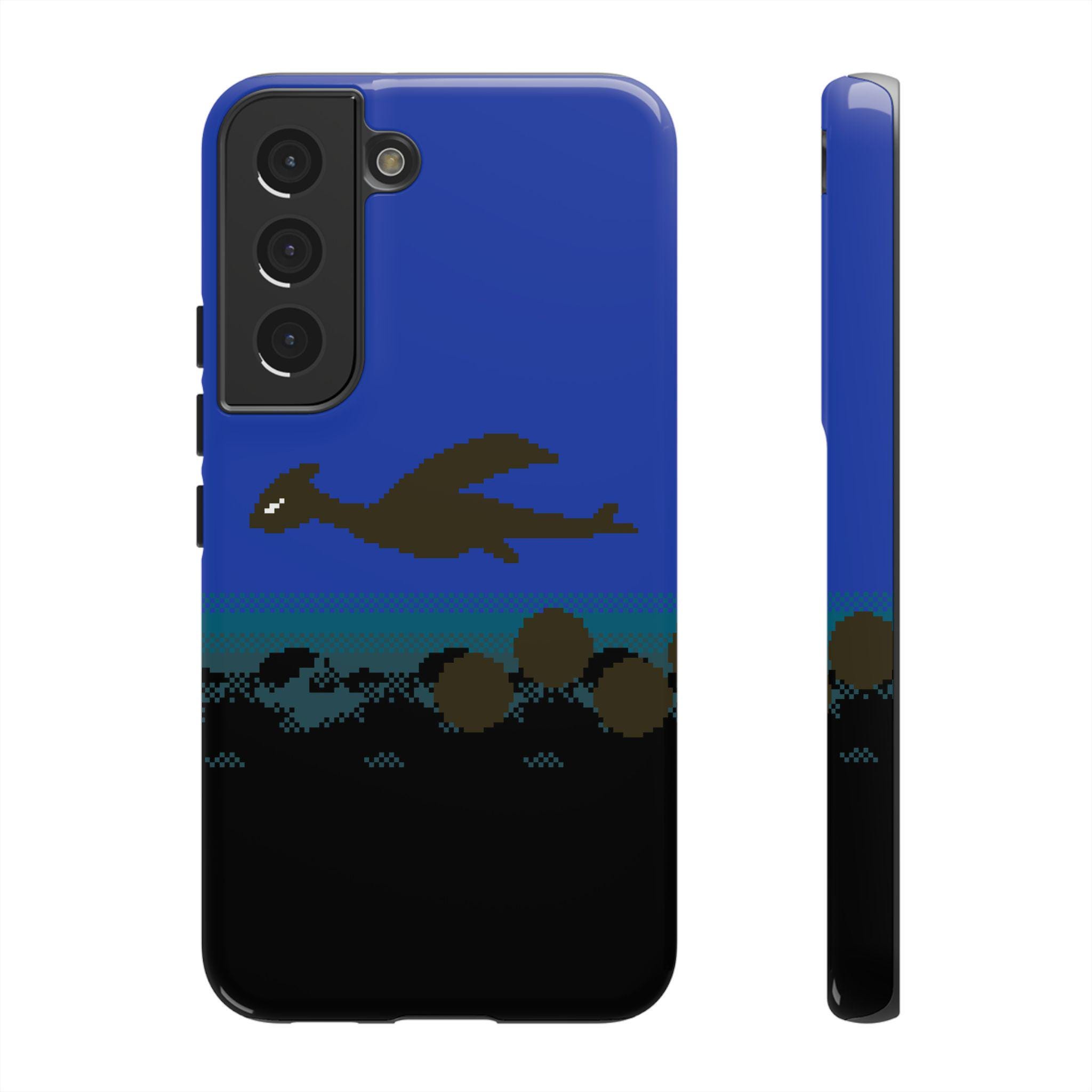 Pixel Art Silver Phone Case Anime-inspired GBC Phone Case Retro Gaming ...