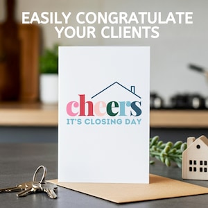 Printable Congrats Realtor Card, Cheers Home Owner, Cheers New House ...