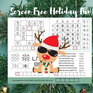 Mini Holiday Escape Room | Christmas Escape Room for Kids | Holiday ...