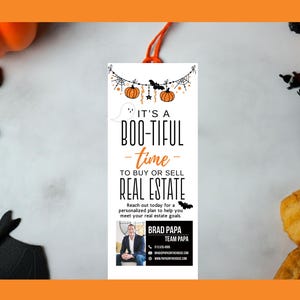 Realtor Halloween Marketing, Realtor You've Been Booed Printable, Popby ...