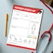 Doctor's Office Pretend Play Card, Medical Toy, Nurse Dramatic Play ...