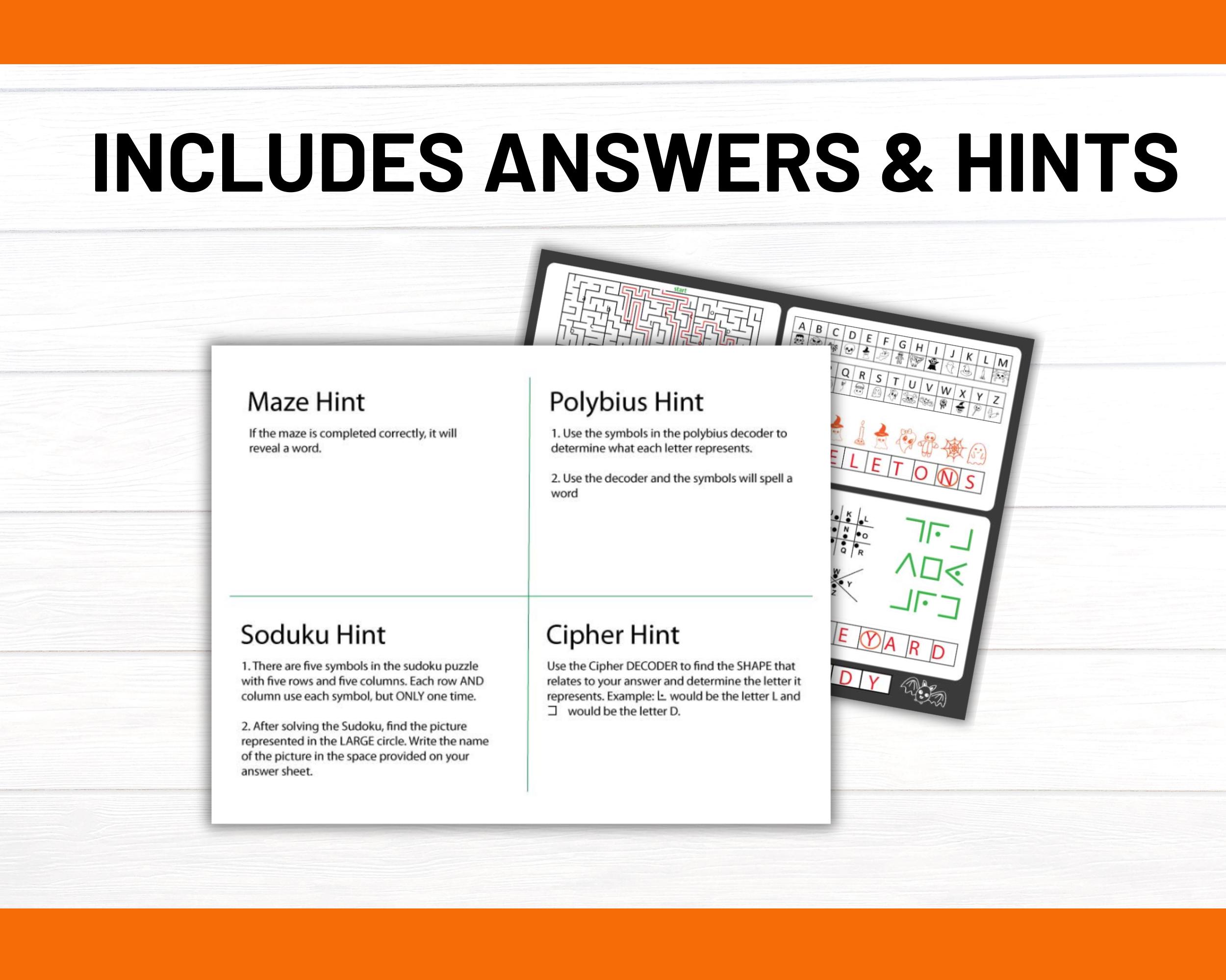 Mini Halloween Escape Room | Halloween Escape Room for Kids | Halloween ...