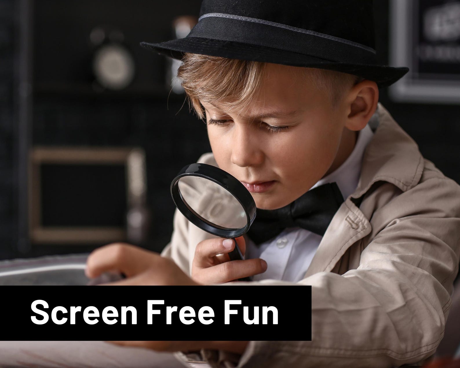 Pretend Detective Form Printable Play Detective Dramatic Play Mystery ...