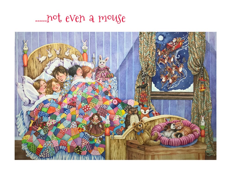 4 Coloring Pages ,spreads From the Children's Book the Mice Before ...