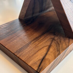 Book Stand Unique Wooden Book Rest Phone Rest Reading Nook Nightstand ...