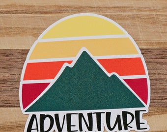 Outdoor Hiking Adventure Waterproof Decals/stickers for Water Bottles ...