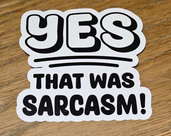 Funny, Sarcastic Quotes, Waterproof Decals, Stickers for Water Bottles ...