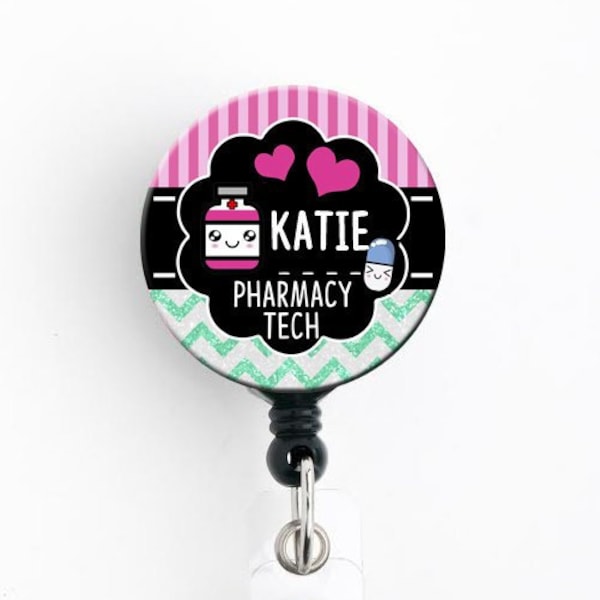 Pharmacy Tech Name Tag - Etsy