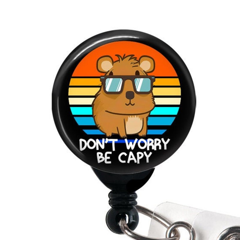 Capybara Name Tag - Etsy