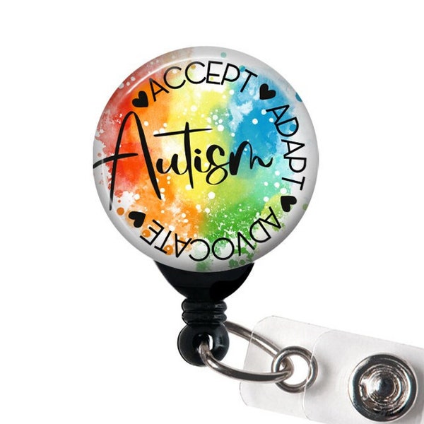 Autism Badge Reel - Etsy