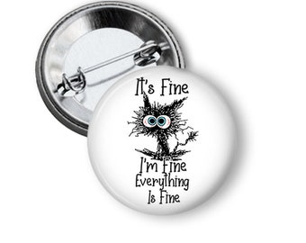 Funny Pin Back - Etsy