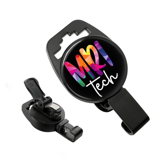 MRI Safe Badge Holder MRI Tech Rainbow Geometric / - Etsy