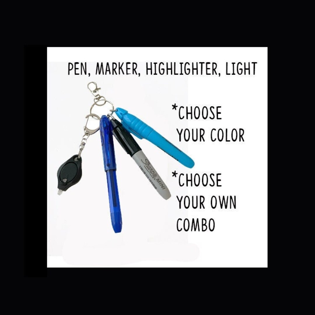 Badge Pen Set, Nurse Badge Reel Clip, Badge Reel, Mini Pen, Mini ...