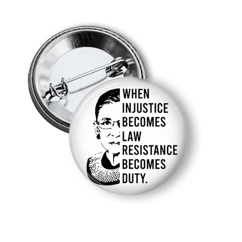 Rbg Pin - Etsy