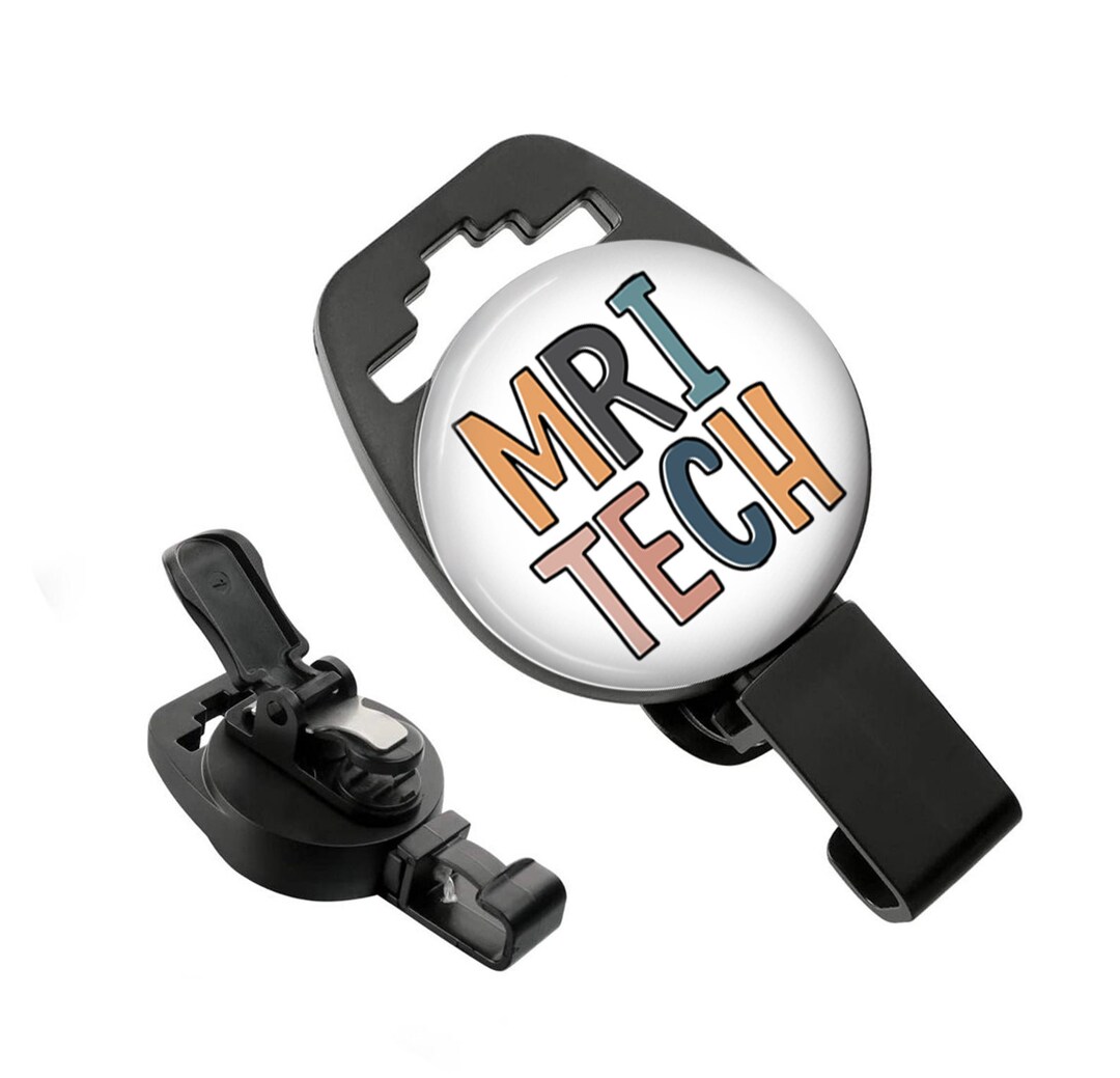 MRI Safe Badge Holder - MRI Tech / Retractable Badge Holder / MRI Tech ...