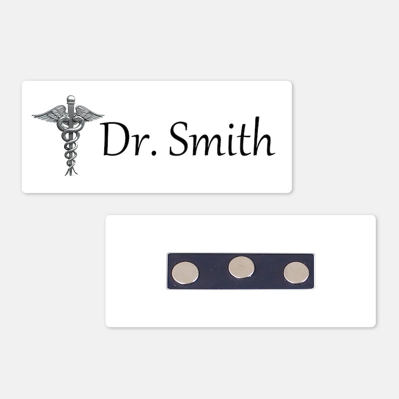 Doctor Name Tag - Etsy