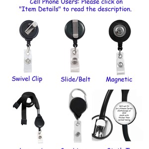 RBT Badge Reel, Registered Behavior Technician, Retractable Badge ...