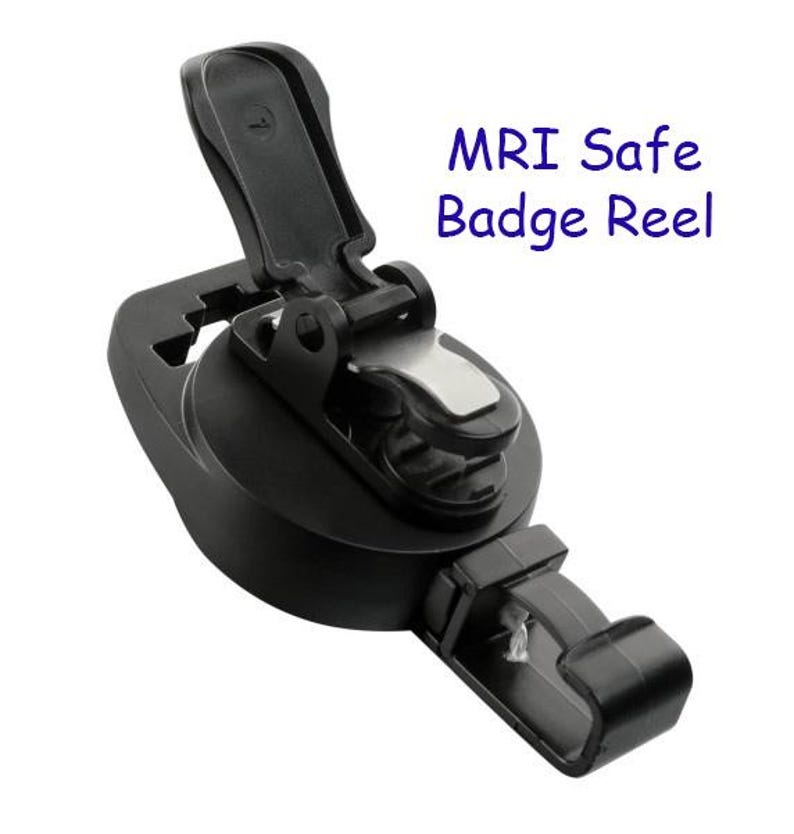 MRI Safe Badge Holder - MRI Machine Duck Acrylic, Retractable Badge ...