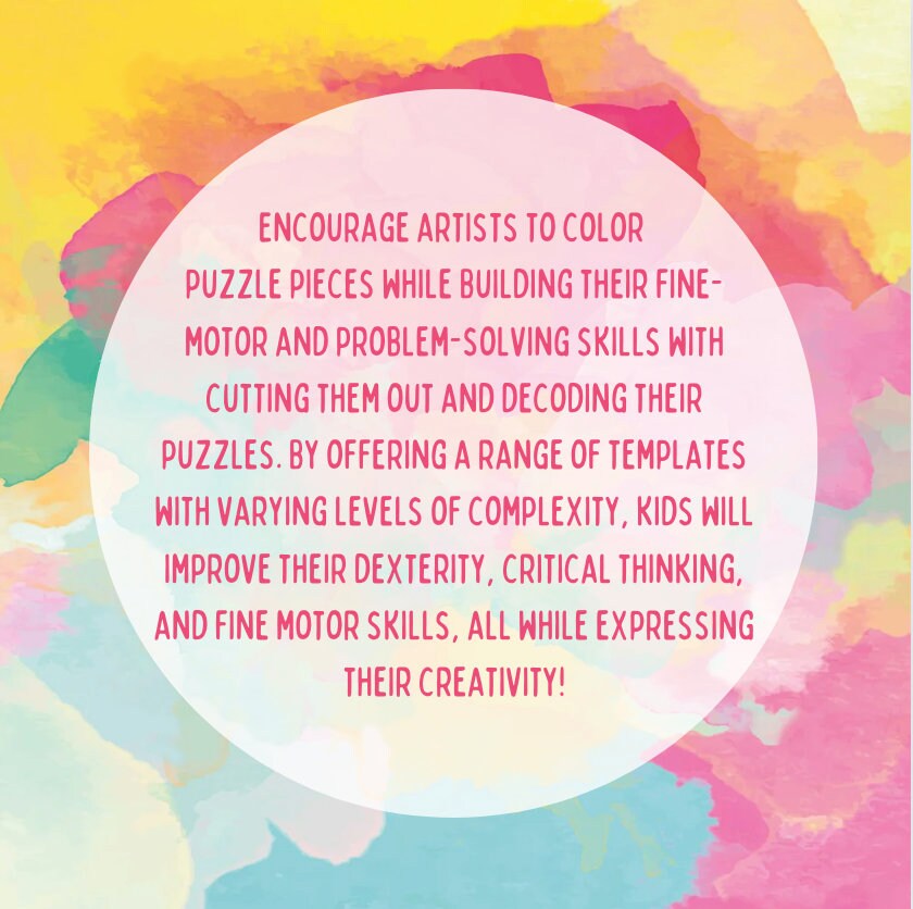 Mega Bundle: Kids Printable Summer Fun Coloring Pages & Puzzles ...