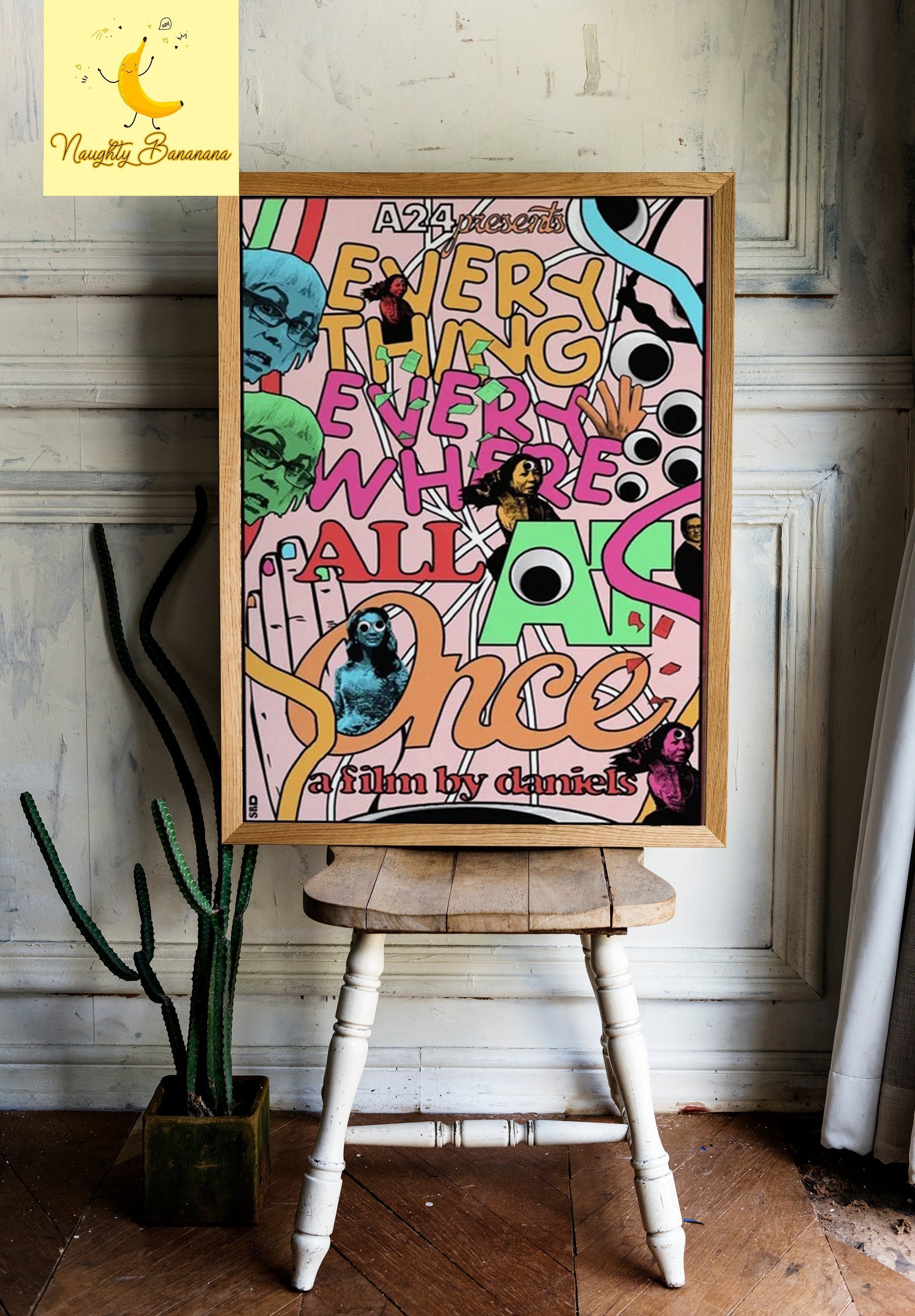 Everything Everywhere All At Once 2022 Movie Poster, Everything ...