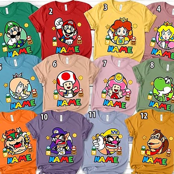 Super Mario Shirt Halloween - Etsy