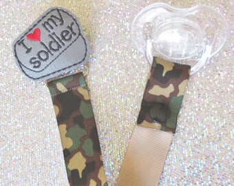 Pacifier Clip Rainbow Unicorn Pacifier Clip Paci | Etsy