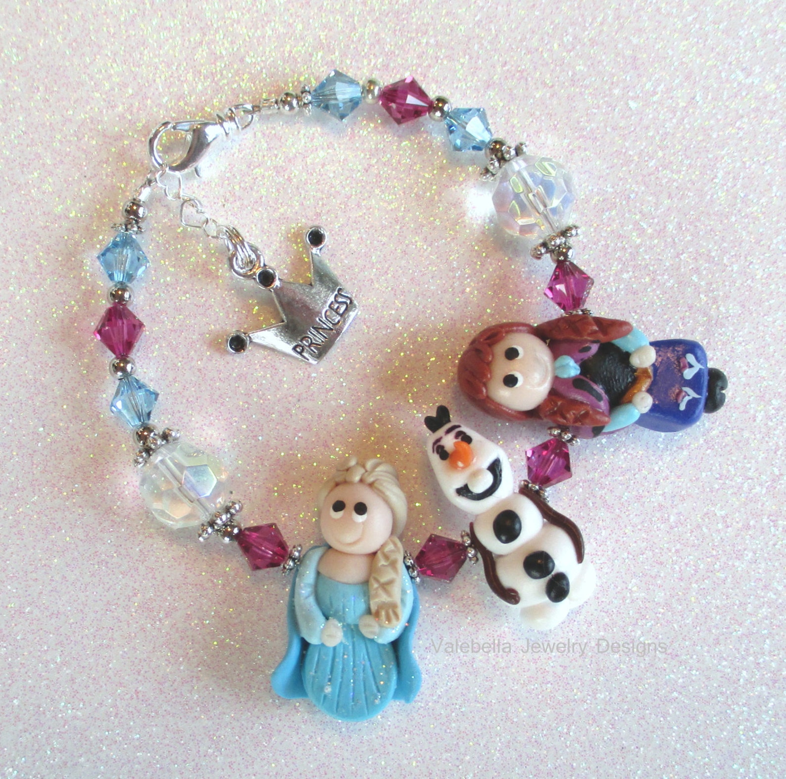 Custom Handmade Bracelet Princess Bracelet Girls Bracelet - Etsy