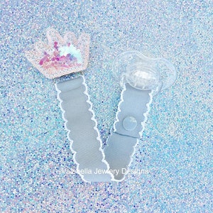 Pacifier Clip, Princess, Paci, Soother, Mam, Dummy, Nook, Binky, Holder ...