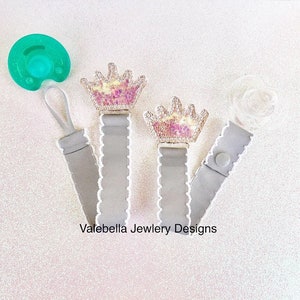 Pacifier Clip, Princess, Paci, Soother, Mam, Dummy, Nook, Binky, Holder ...