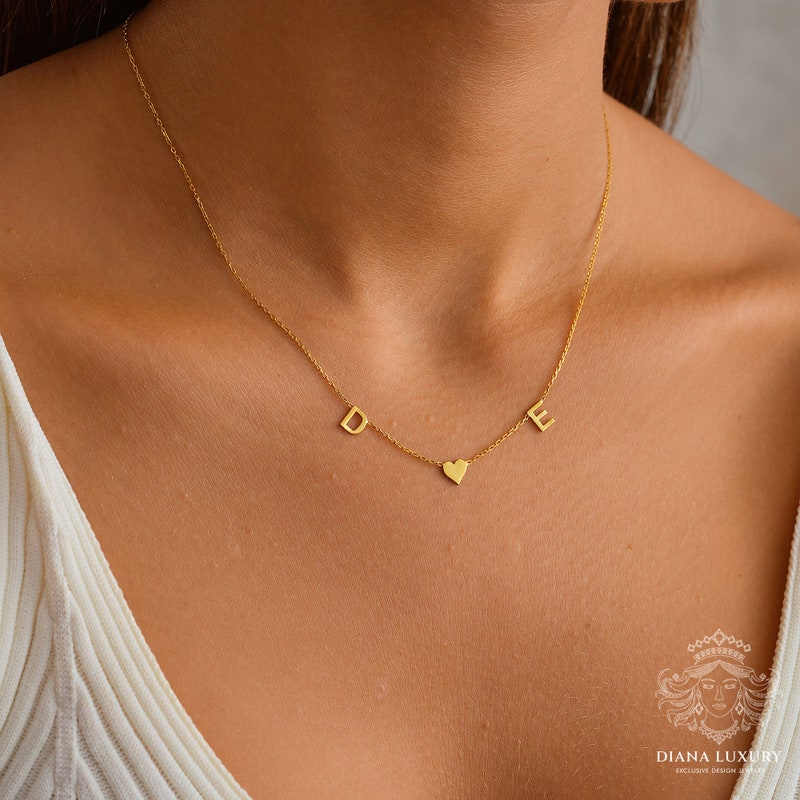 Letter Pendant - Etsy