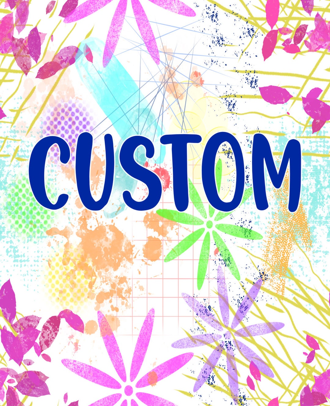 Custom, Megan, Seamless File - Etsy