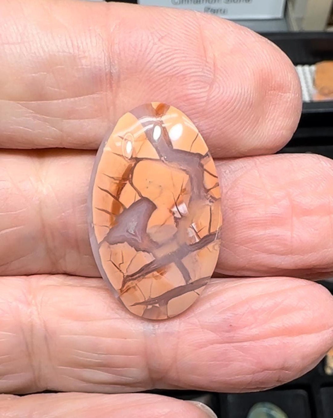 Cotton Candy Agate Cabochon - Etsy