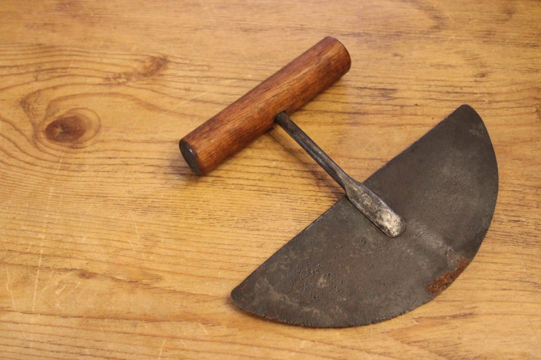 Antique Food Chopper Hand Forged Steel - Etsy