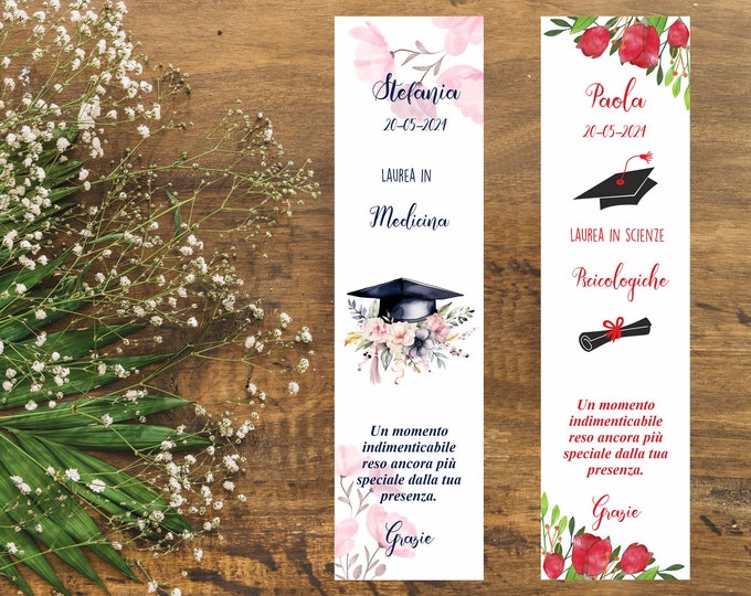 10 Segnalibro matita laurea - Etsy Italia