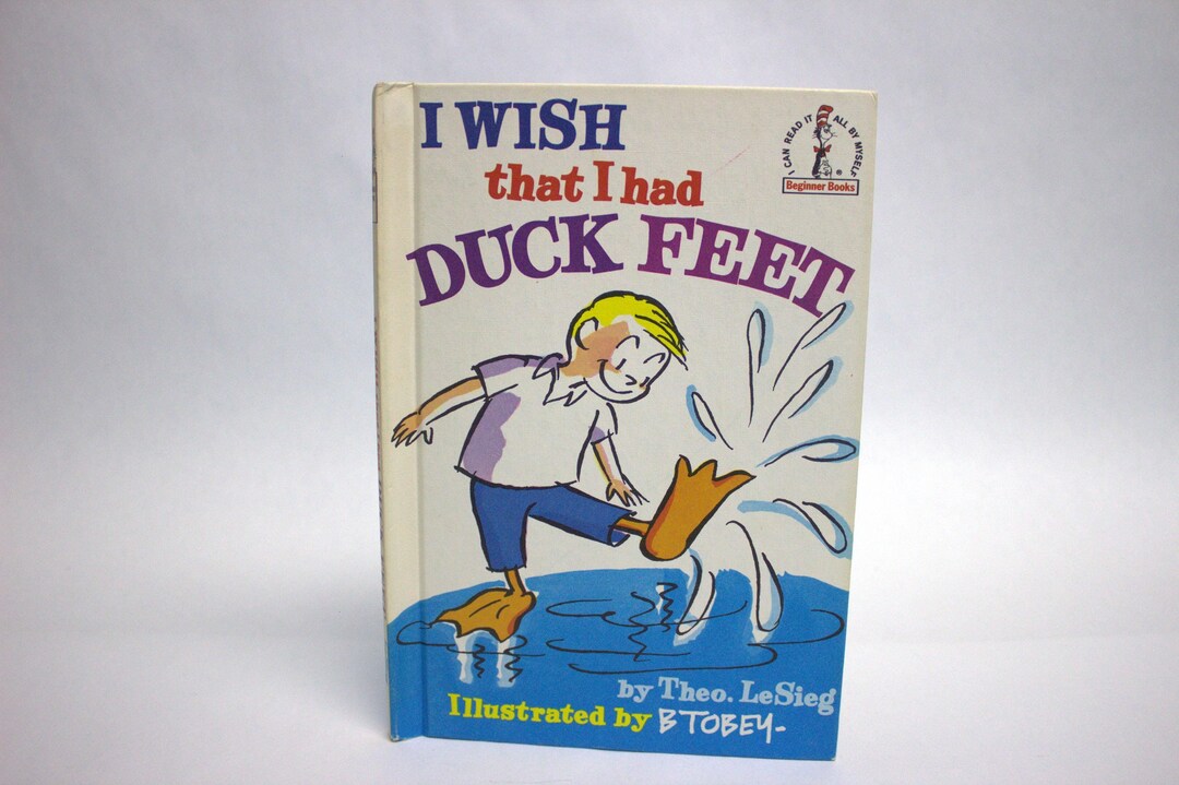 I Wish That I Had Duck Feet- Vintage Book-free Shipping- Supports ...