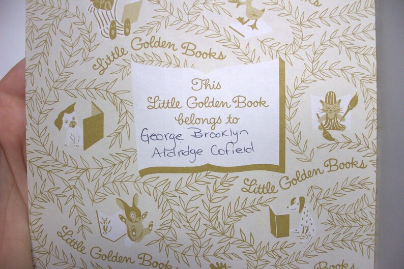 A Little Golden Book Noah's Ark- Vintage Book- Free Shipping- Supports ...