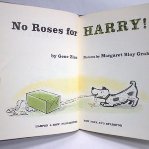No Roses for Harry- Vintage- Free Shipping- Supports Literacy Nonprofit ...