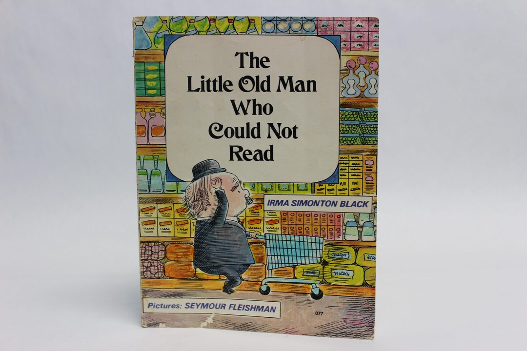 The Little Old Man Who Could Not Read- Vintage Book- Free Shipping ...