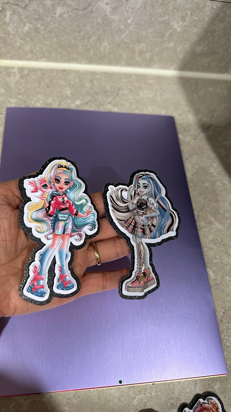 Monster High Cake Topper - Etsy UK