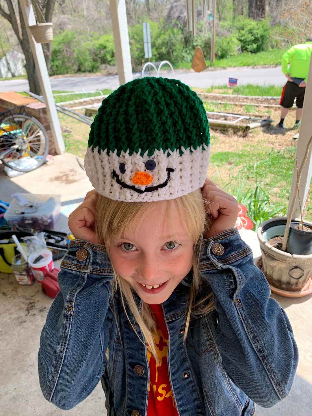 Extra Small Snowman Stocking Cap / Winter Beanie - Etsy