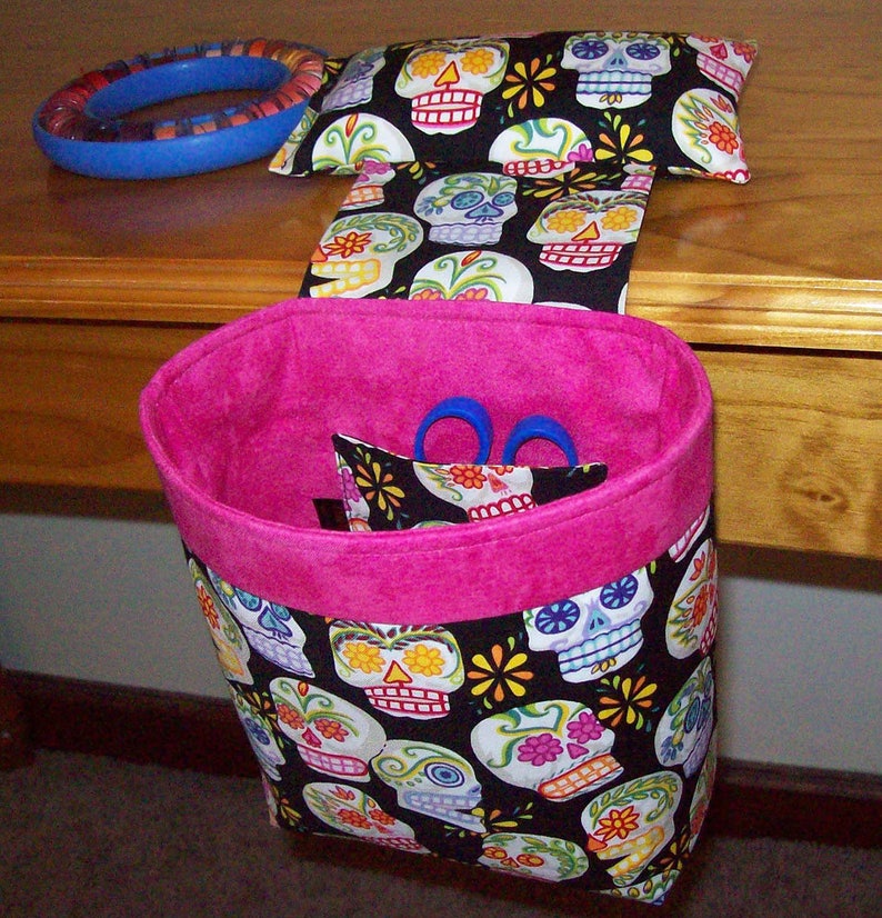 Thread Catcher // Scrap Caddy // Scrap Bag // Pincushion // With ...