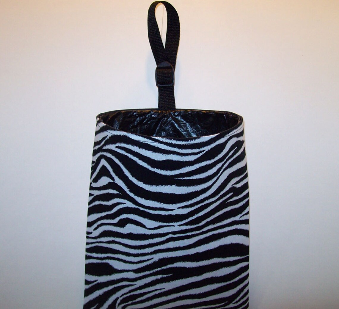 Car Litter Bag / Auto Trash Bag // Auto Litter Bag // Stay Open Design ...