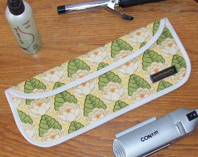 Curling Iron Case / Flat Iron Cover for Travel (insulated) Amy Butler ...