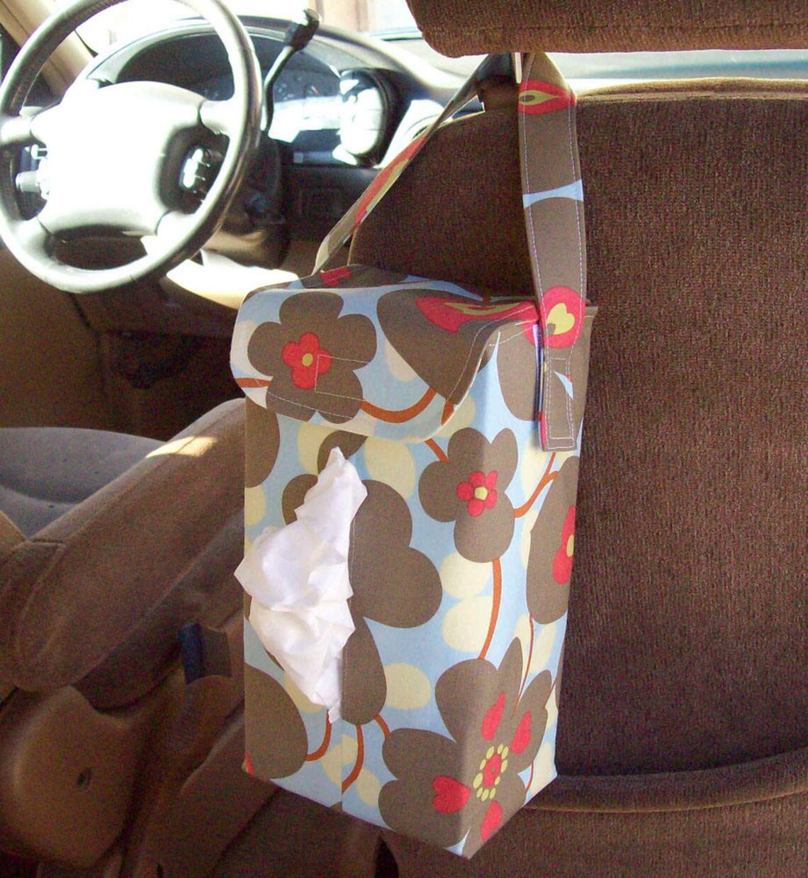 NEW! Automobile Hanging Tissue Box Cover*** / Tissue Box Cozy ...