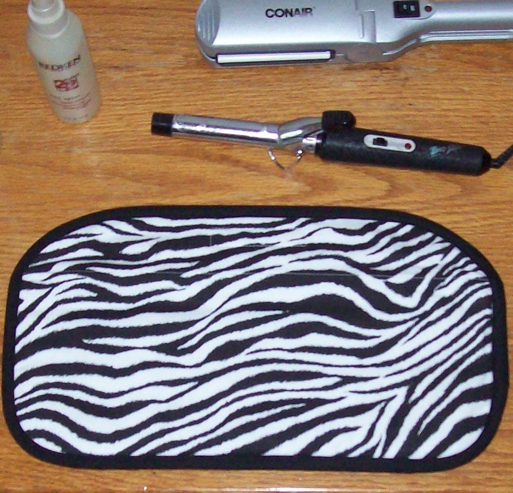 Curling Iron Case / Flat Iron Cover for Travel or the Gym (insulated ...