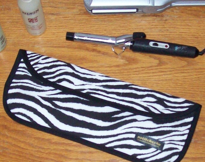 Curling Iron Case / Flat Iron Cover for Travel or the Gym - Etsy