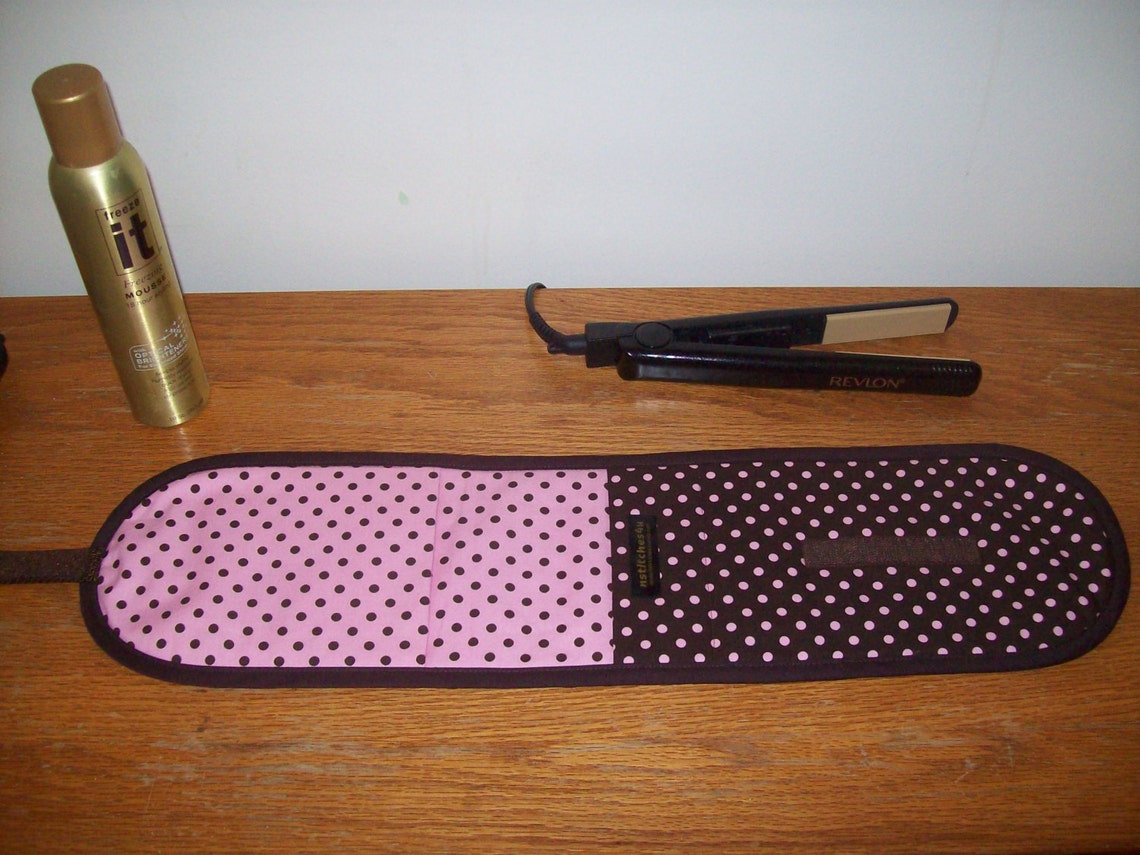 Curling Iron Case / Flat Iron Cover (insulated) for Travel, Storage or ...