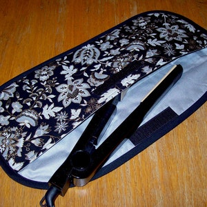 Curling Iron Case / Flat Iron Cover / for Travel or the Gym / Insulated ...