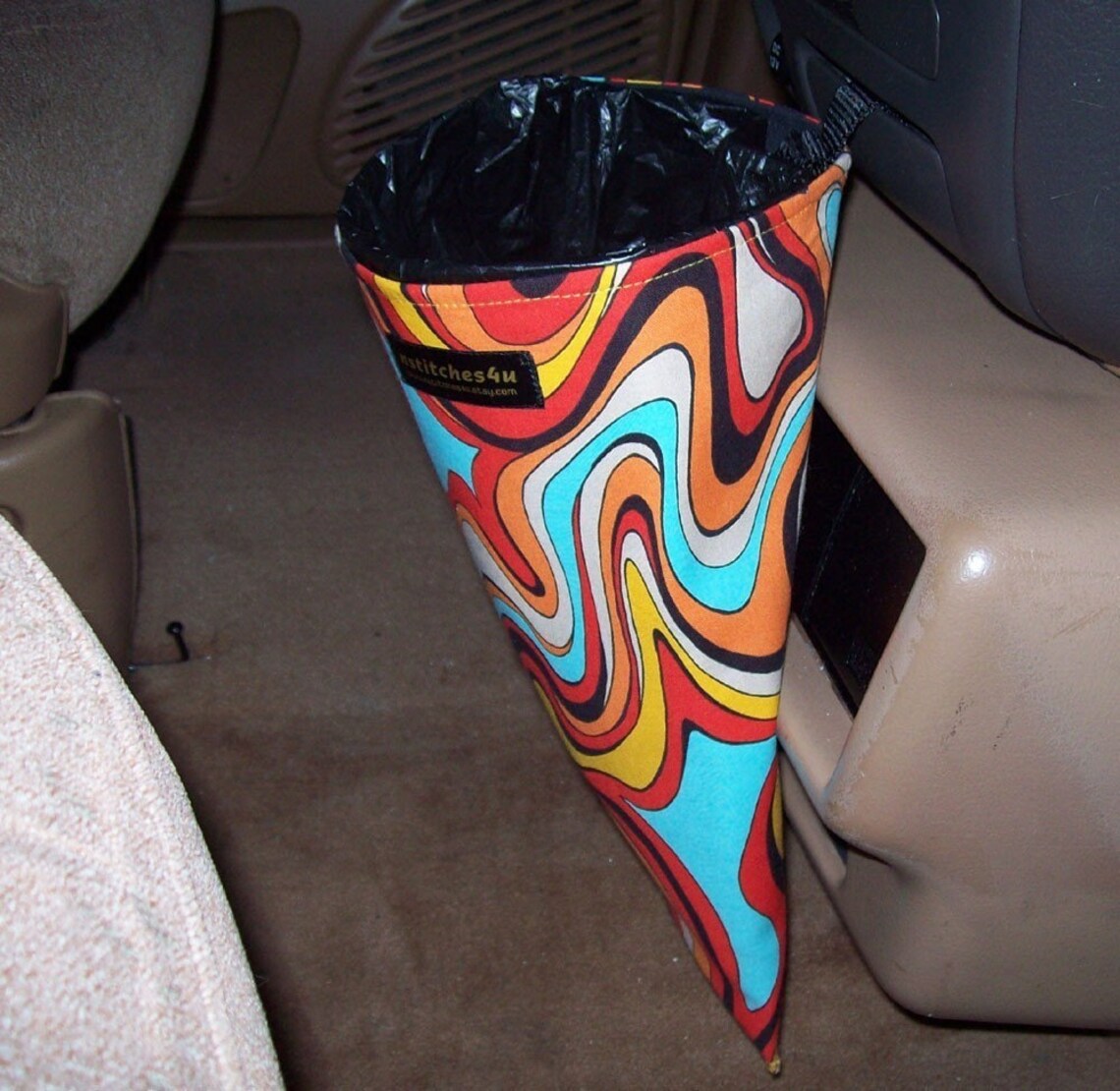 Car Litter Bag // Auto Trash Bag // Auto Litter Bag // New Stay Open ...