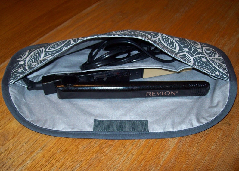 Curling Iron Case // Flat Iron Cover // for Travel or the Gym ...